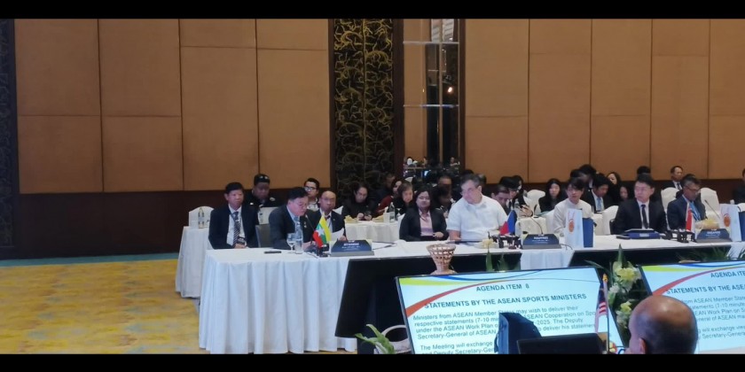 Regional Meetings: MOSYA Union Minister attends the meeting in Thailand | Myanmar International TV